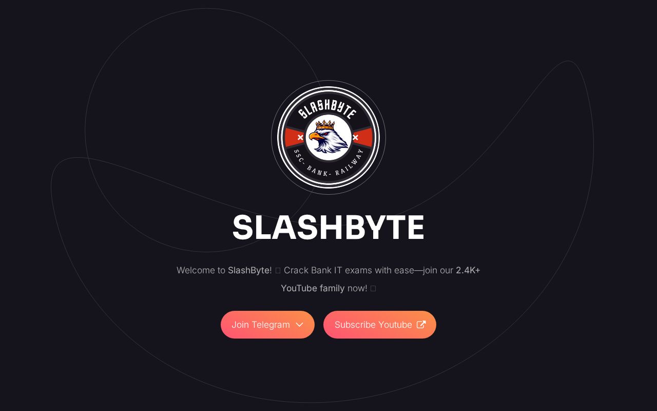 Slashbyte | SSC-BANK